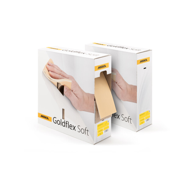 MIRKA GOLDFLEX SOFT Schleifpads 115 x 125mm VPE: 150 / 200 Stück auf , 42,37